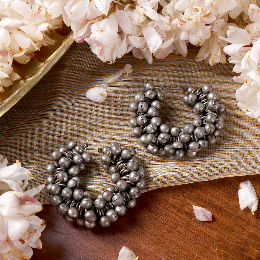 Ghungroo hoop earrings store